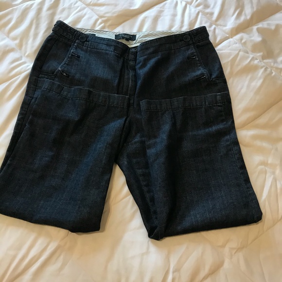 Talbots | Jeans | Talbots Signature Capri 8 Dark Wash 0 Cotton | Poshmark